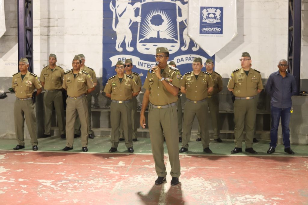 25º BPM recebe visita do Comandante Geral da PMPE - Polícia Militar de Pernambuco