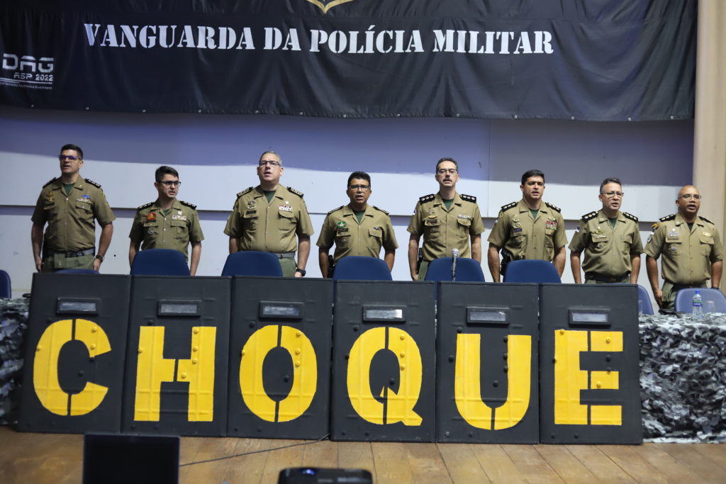 AULA MARCA INÍCIO DO 4° CURSO DE AÇÕES DE CHOQUE - Polícia Militar de ...